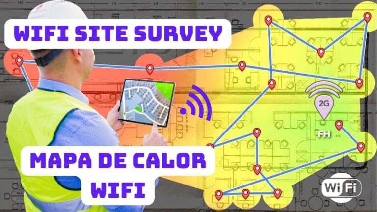 ¿Qué es un mapa de calor WiFi / Wireless Site Survey? - ITA TECH