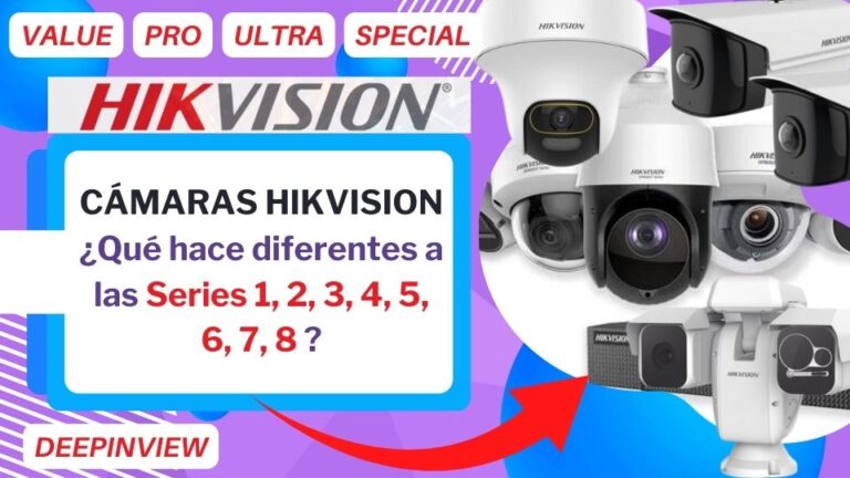 Hikvision Cámaras IP Series 1, 2, 3, 4, 5, 6, 7 - ITA TECH